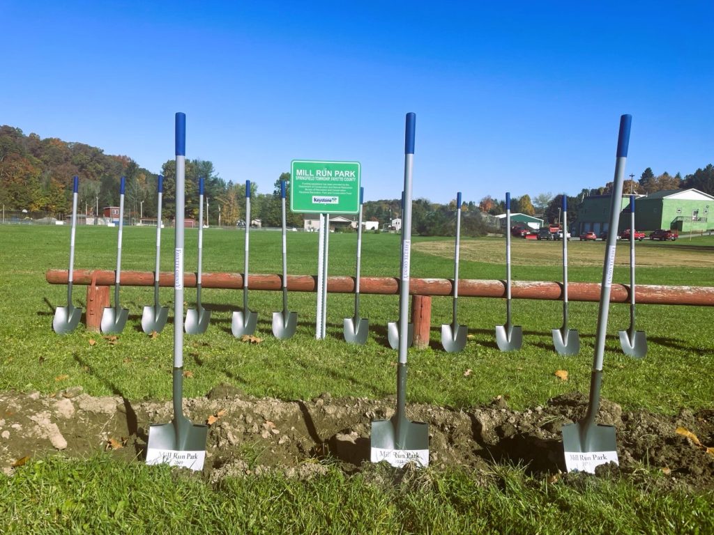 Groundbreaking marks start of Mill Run Park upgrades - Herald-Standard